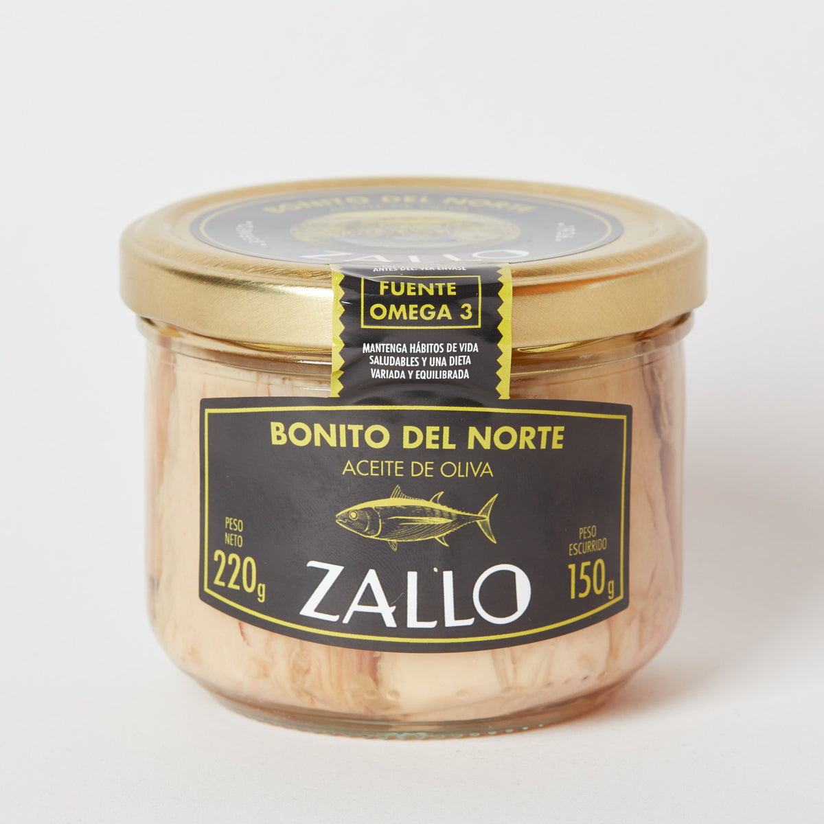 Tonfiskfilé i olivolja, Zallo, 150 g – Netfood